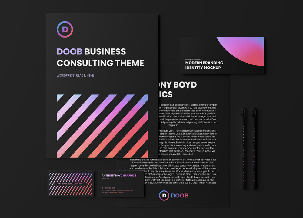 Doob Business and Consulting Reactjs Bootstrap5 Template